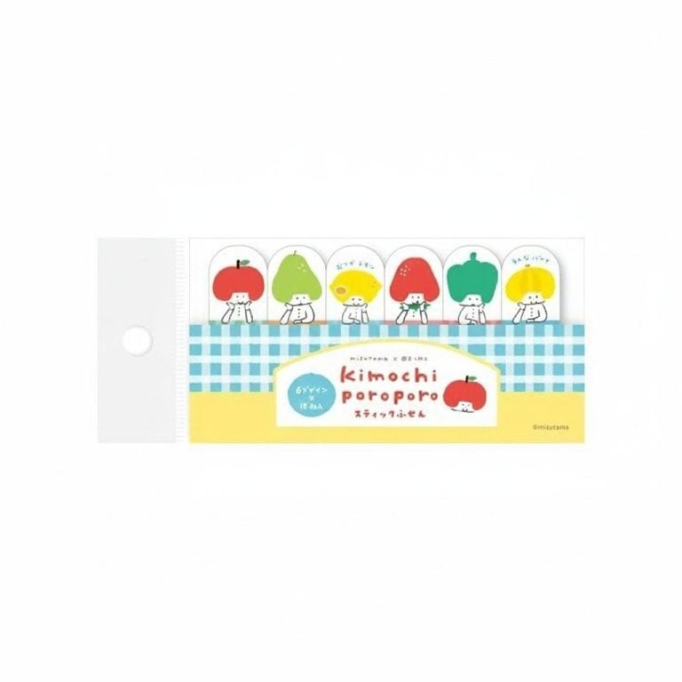 Furukawa Paper x Mizutama Sticky Notes - Vegetables & Fruits